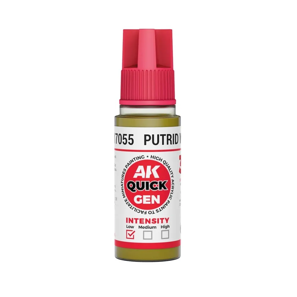 AK Interactive: Quick Gen - Putrid White 18 ml | imago