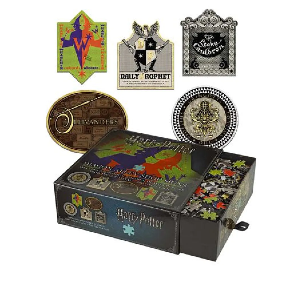 Puzzle Harry Potter Diagon Alley Shop Signs, 5x200 dielikov | imago