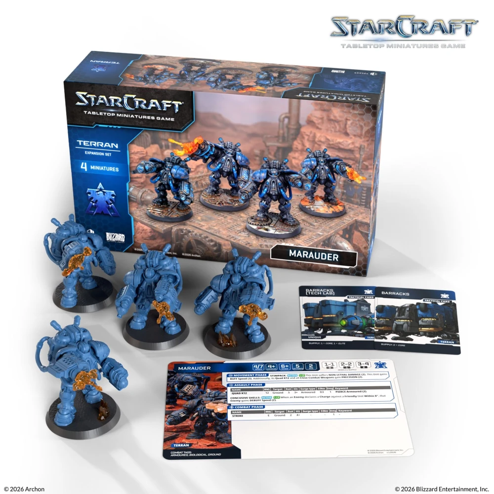 StarCraft: The Miniatures Game - Terran Marauder | imago