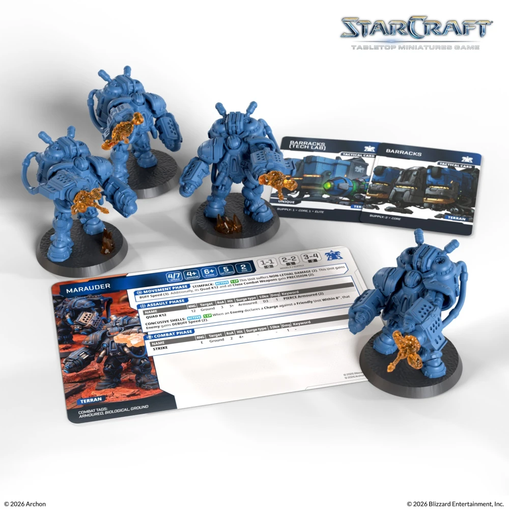 StarCraft: The Miniatures Game - Terran Marauder | imago