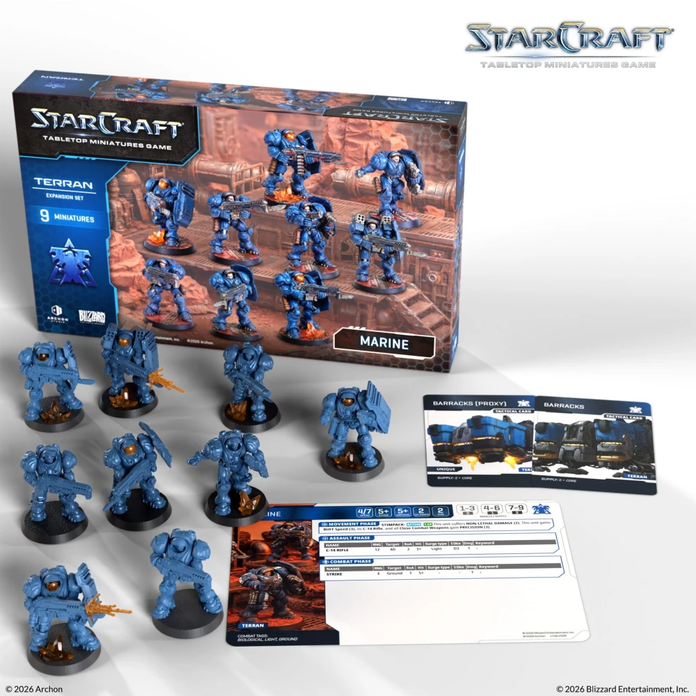StarCraft: The Miniatures Game - Terran Marine | imago