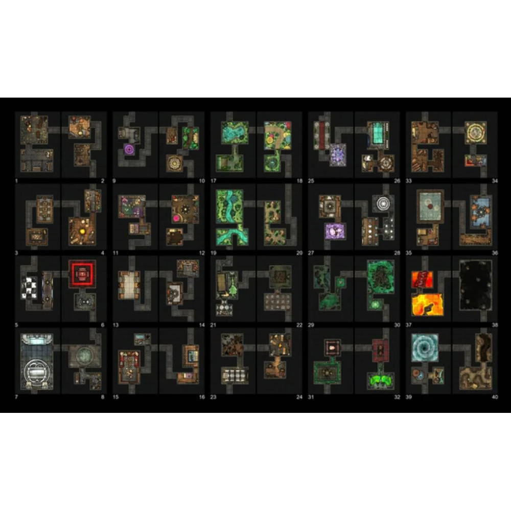 Tome of Maps: A Battlemap Dungeon Collection | imago